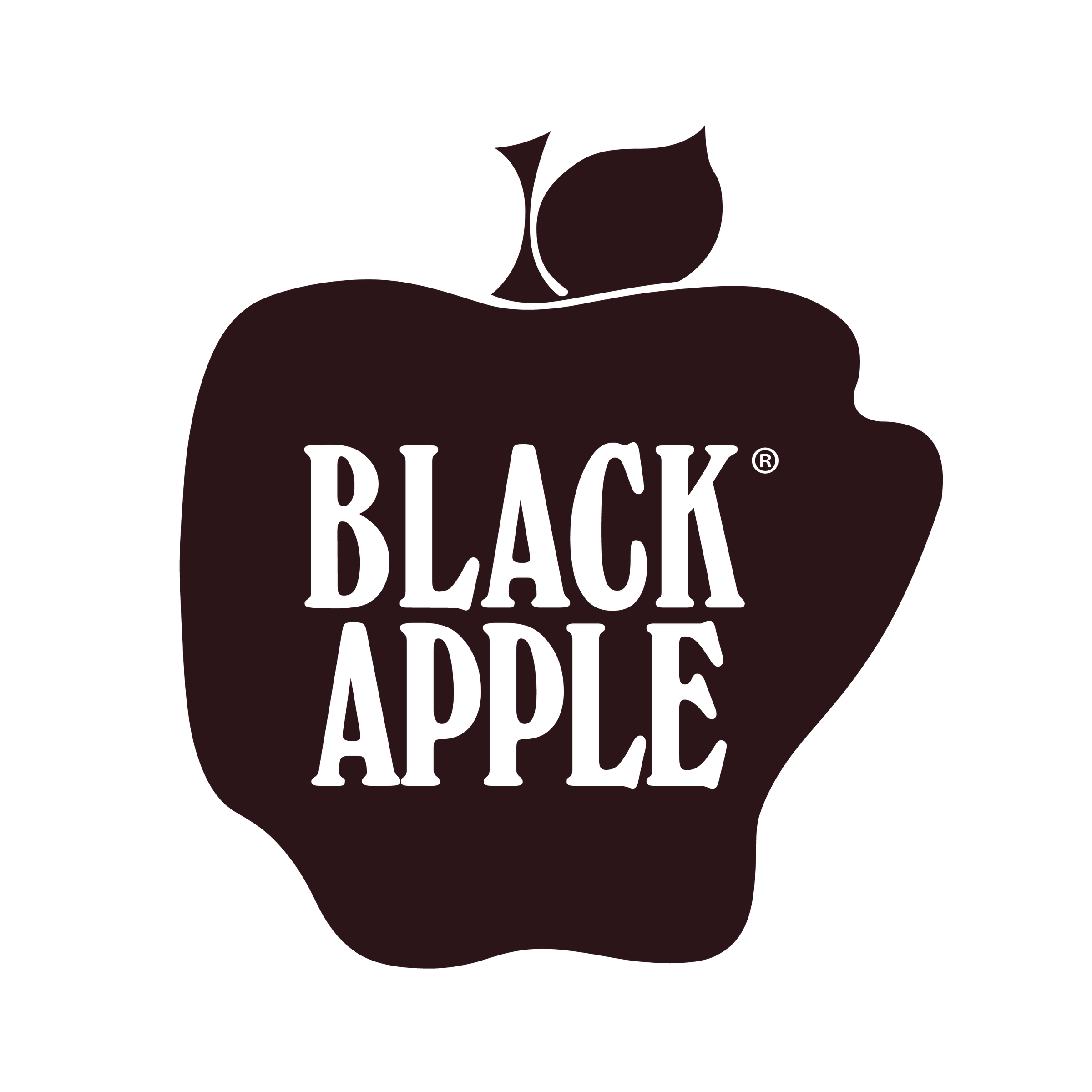 Black Apple Logo Transparent
